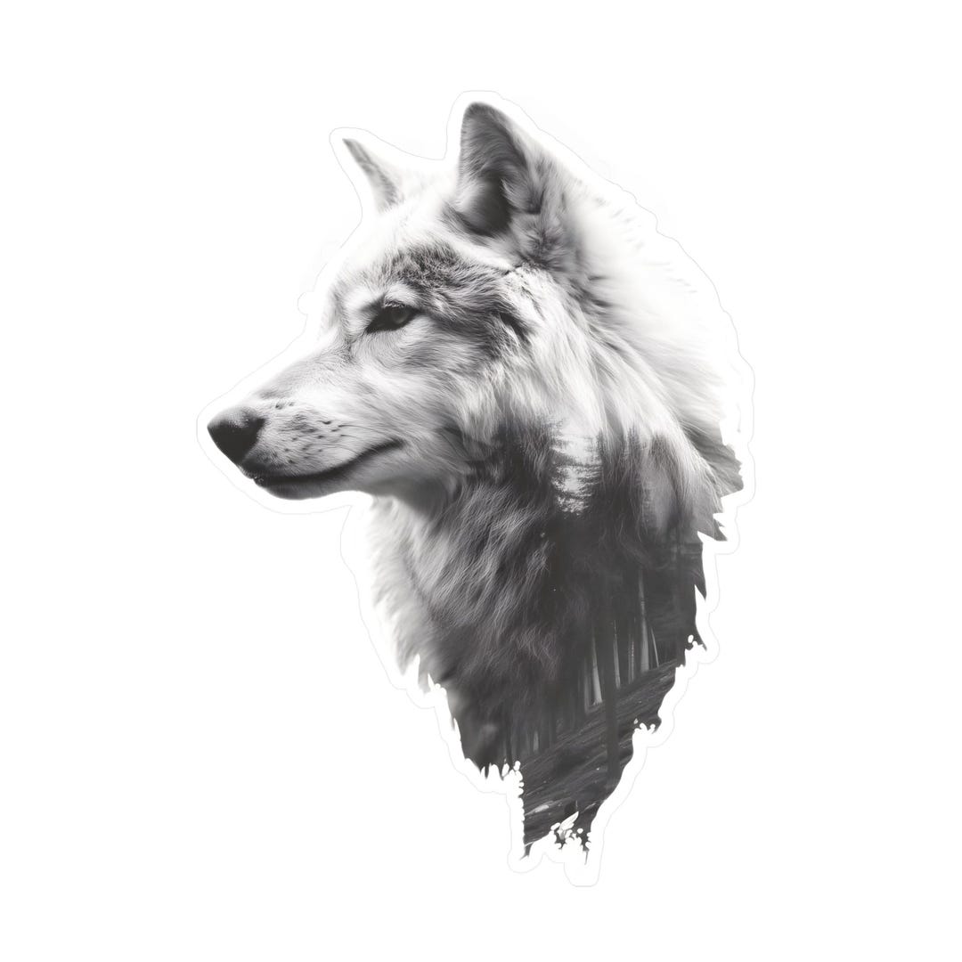 DIRE WOLF Vinyl Decal Sticker - Remus Romulus, Laptop Decal, Car Decal ...