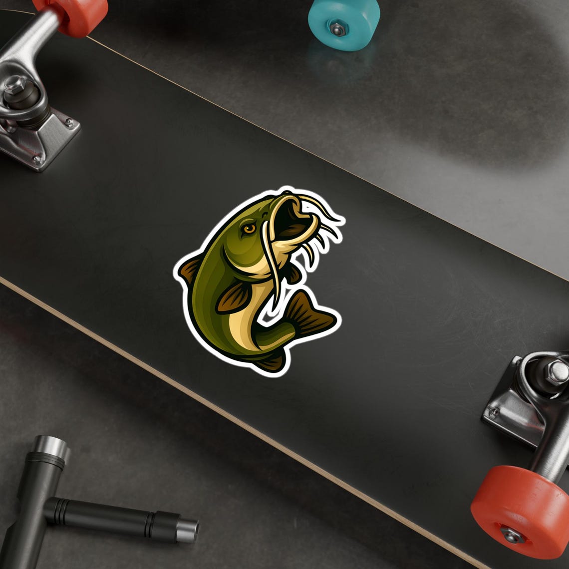Catfish Vinyl Decal – Unique Die-cut Sticker, Water Resistant - Etsy