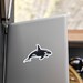 Orca Vinyl Decal: Ocean Animal Laptop Sticker - Etsy