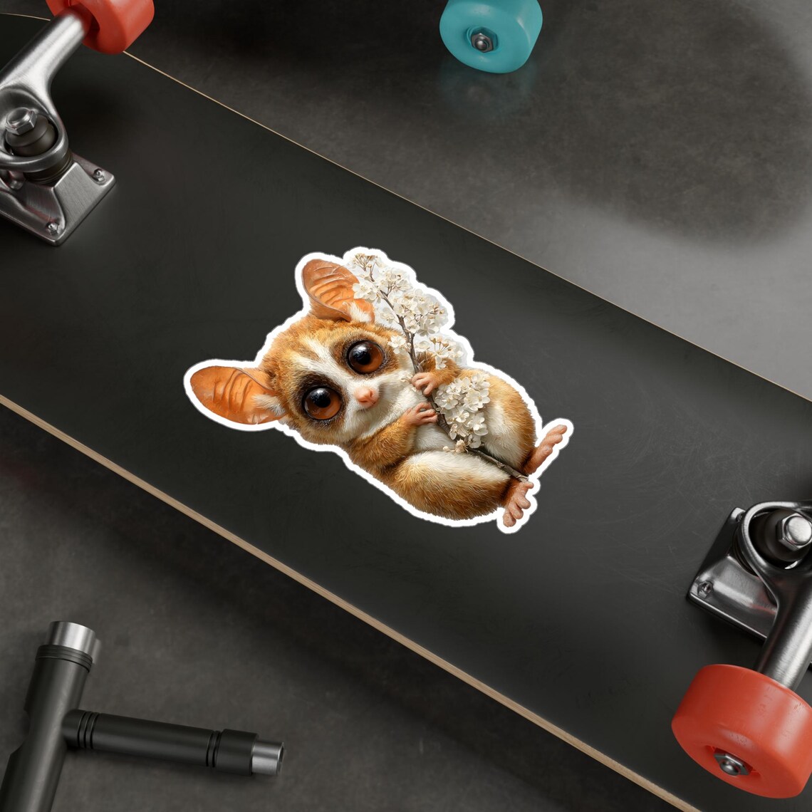Bush Baby Vinyl Decal: Adorable Animal Sticker, UV Protected - Etsy
