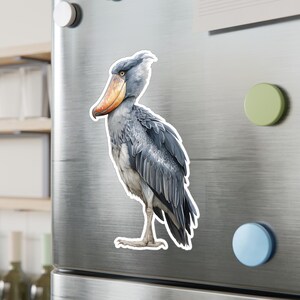 Shoebill Bird Vinyl Decal, Water Bottle or Laptop Sticker - Etsy