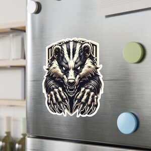 Badger Vinyl Decal Sticker - Waterproof, Durable Kiss-cut Decal for ...