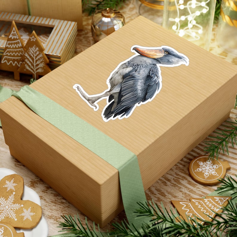 Shoebill Bird Vinyl Decal, Water Bottle or Laptop Sticker - Etsy