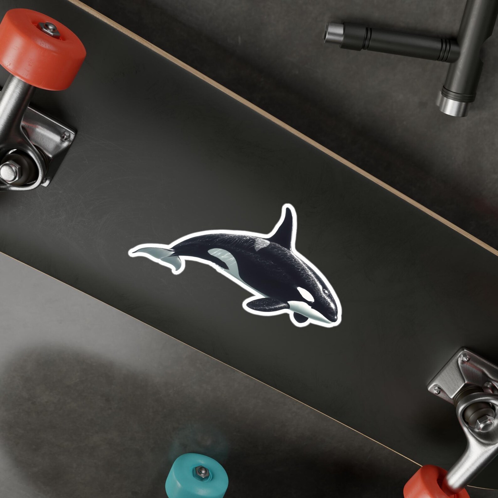 Orca Vinyl Decal: Ocean Animal Laptop Sticker - Etsy
