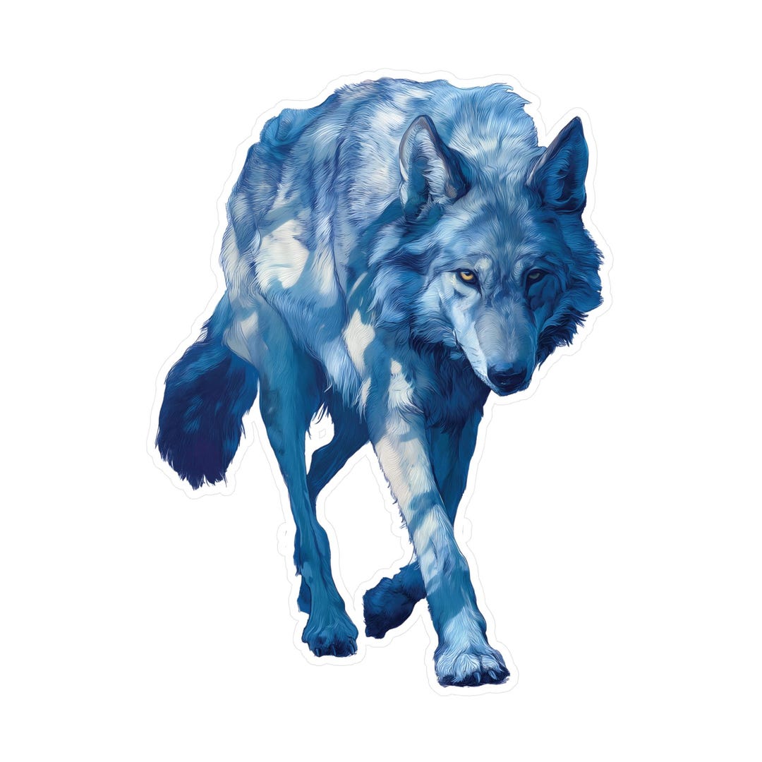 DIRE WOLF Vinyl Sticker, Remus Romulus Kiss-cut Decal - Laptop, Water ...