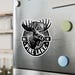 Pine Lake Moose Vinyl Sticker - Laptop, Car, Snowboard Decal - Etsy