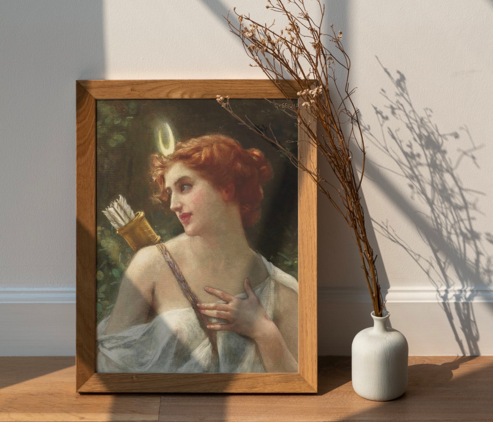 Diana the Huntress, Classical Wall Decor, Aesthetic/romantic/goddess ...