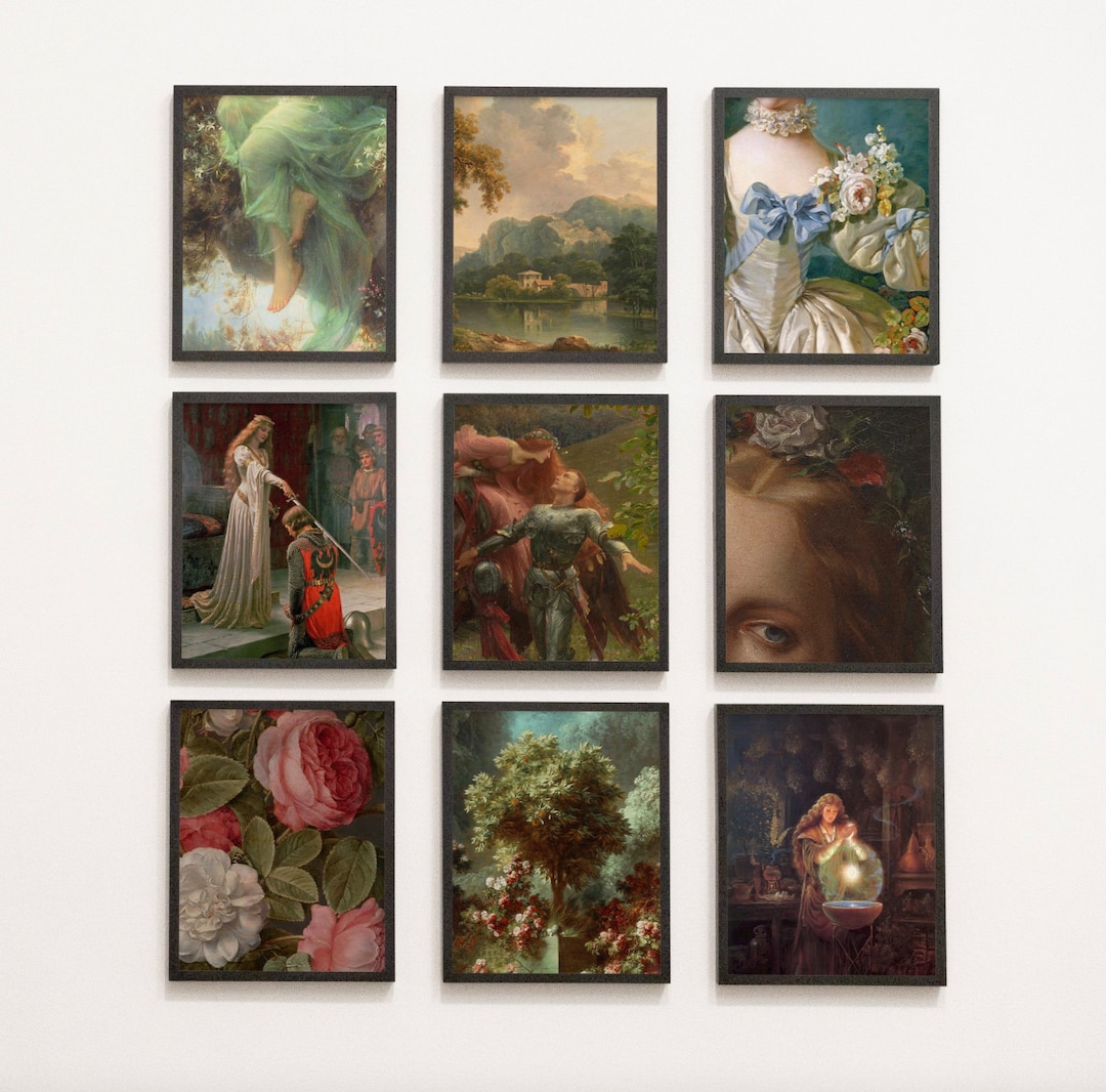 Set of 10 Wall Art Prints Gallery Wall Prints Renaissance - Etsy