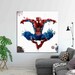 3D Wall Art, Large Wall Art, 3D Canvas, Cityscape Wall Decor, Abstract ...