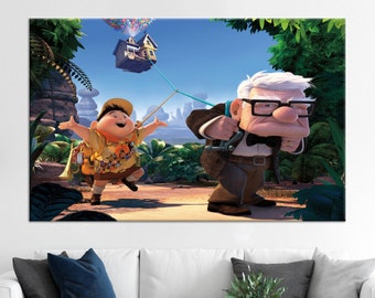 Up Movie 3d Canvas - Etsy
