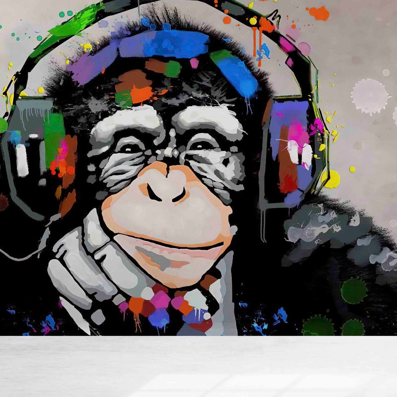 Monkey Wall Decals - Etsy