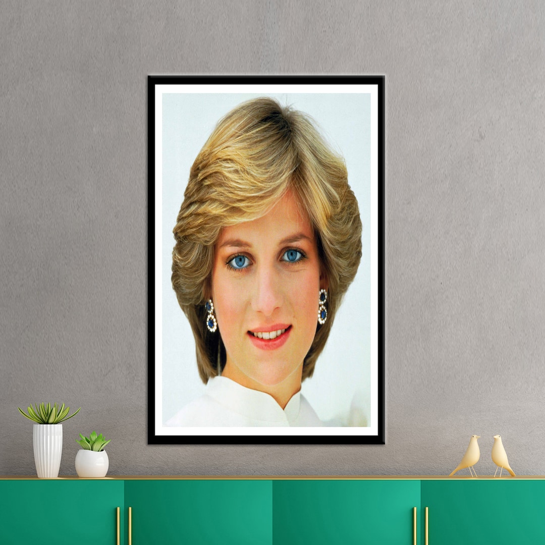 Princess Diana Canvas Art: Famous Quote Portrait Poster - Etsy
