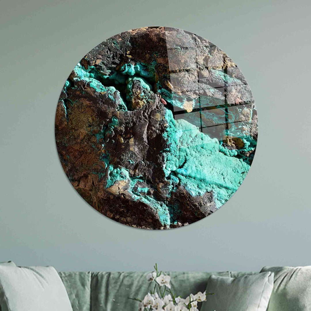 Glass Art Wall Decor,igneous Rock Glass Wall,rock Landscape Glass Wall ...