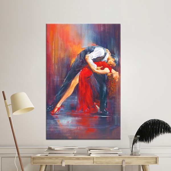Couple Dancing Art - Etsy