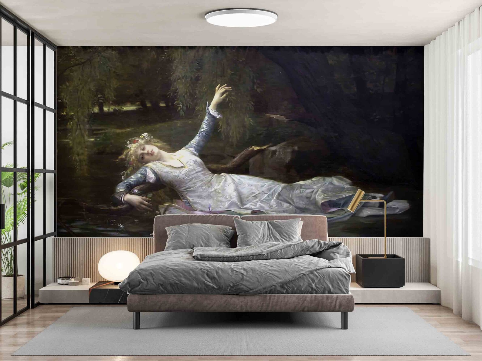 Bright Wall Paper,famous Mural,alexandre Cabanel,custom Wall Paper,wall ...