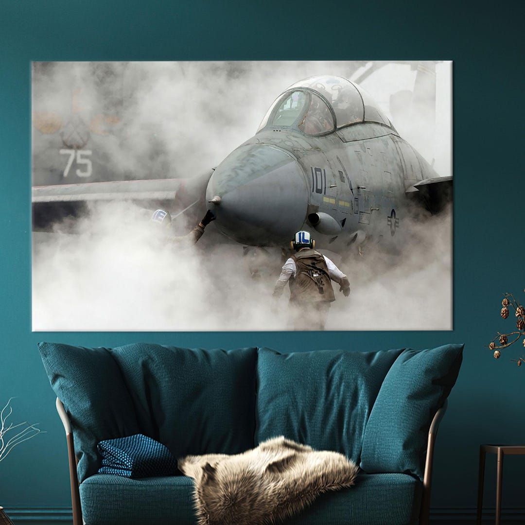 War Plane 3D Canvas, 3D Canvas, Jet Canvas Art, Christmas Decor Art ...