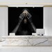Custom Wall Paper,black Woman Wallpaper,gold Woman Wall Print,3d Wall ...