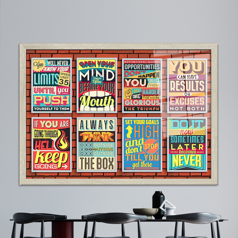 Motivational Quote Tempered Glass Wall Art: 'do It Now' - Etsy