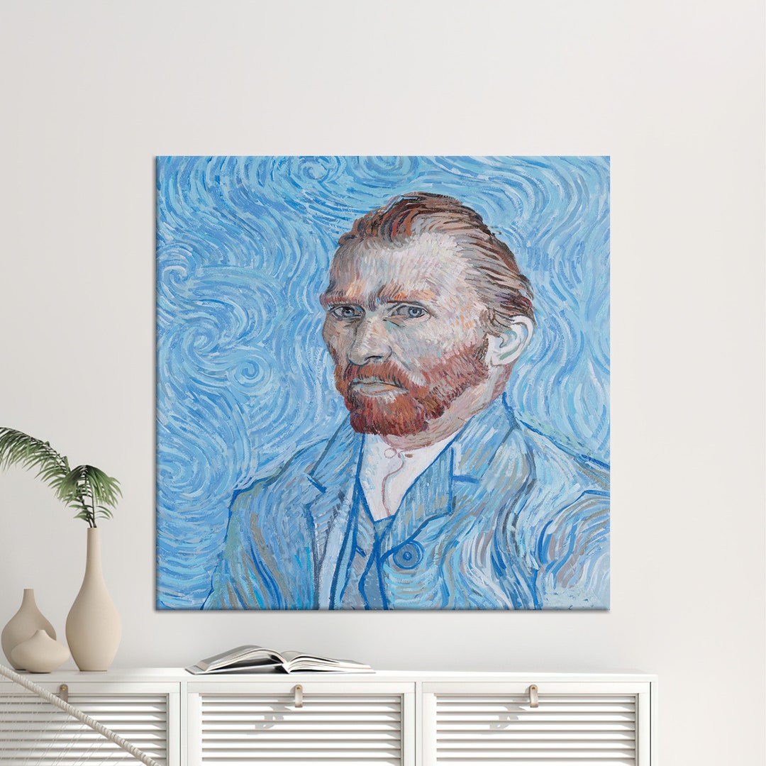 Van Gogh Self-portrait Canvas Print: Famous Wall Art Decor - Etsy