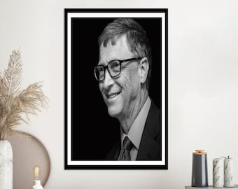 Bill Gates Wall Art - Etsy