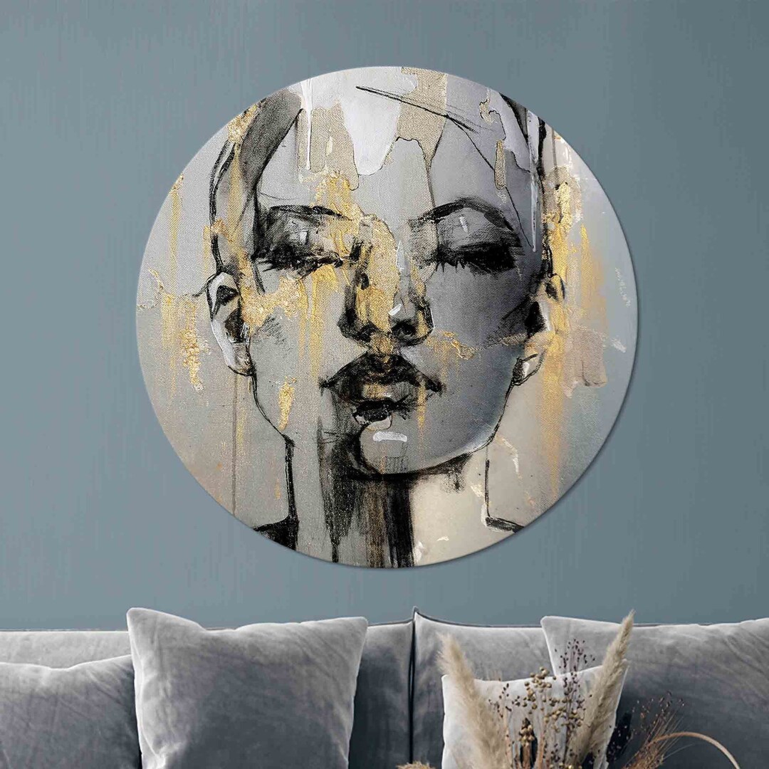 Tempered Glass, Wall Decoration, Glass Printing, Woman Wall Decoration ...