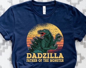 Dadzilla Father of Monsters Shirt - Etsy