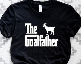 The Goatfather Svg and Png, Funny Goat Father Design, Goat Owner Gift ...