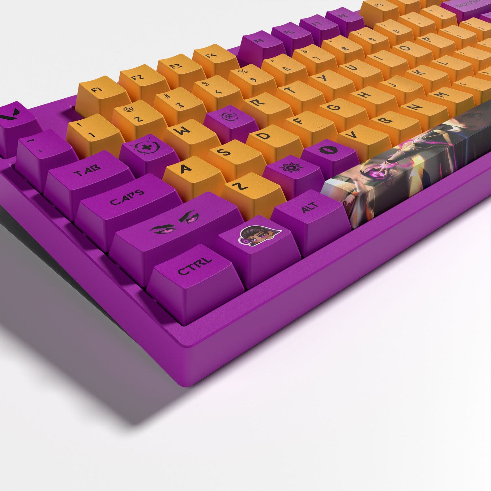 Valorant Reyna 115 teclas Set completo Keycaps Set / Perfil - Etsy España