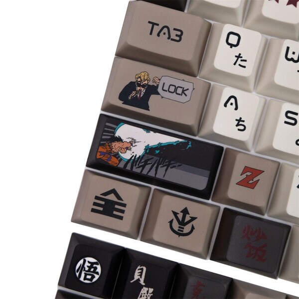 Dragon Ball Z Keycaps - Etsy