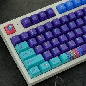 Back in the Game 129 Keys Dye-sub Cherry Profile PBT Keycaps - Etsy