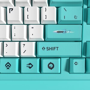 Valorant 115 Keysjett Full Set Keycaps Set OEM Profile Keycaps Artisan ...