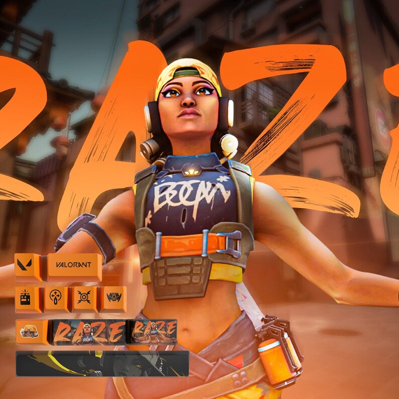 Valorant Keycaps 10 Keys Jett Phoenix Chamber Fade Astra - Etsy Ireland