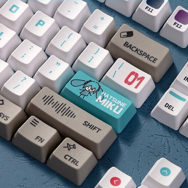 Hatsune Miku Keycaps - Etsy