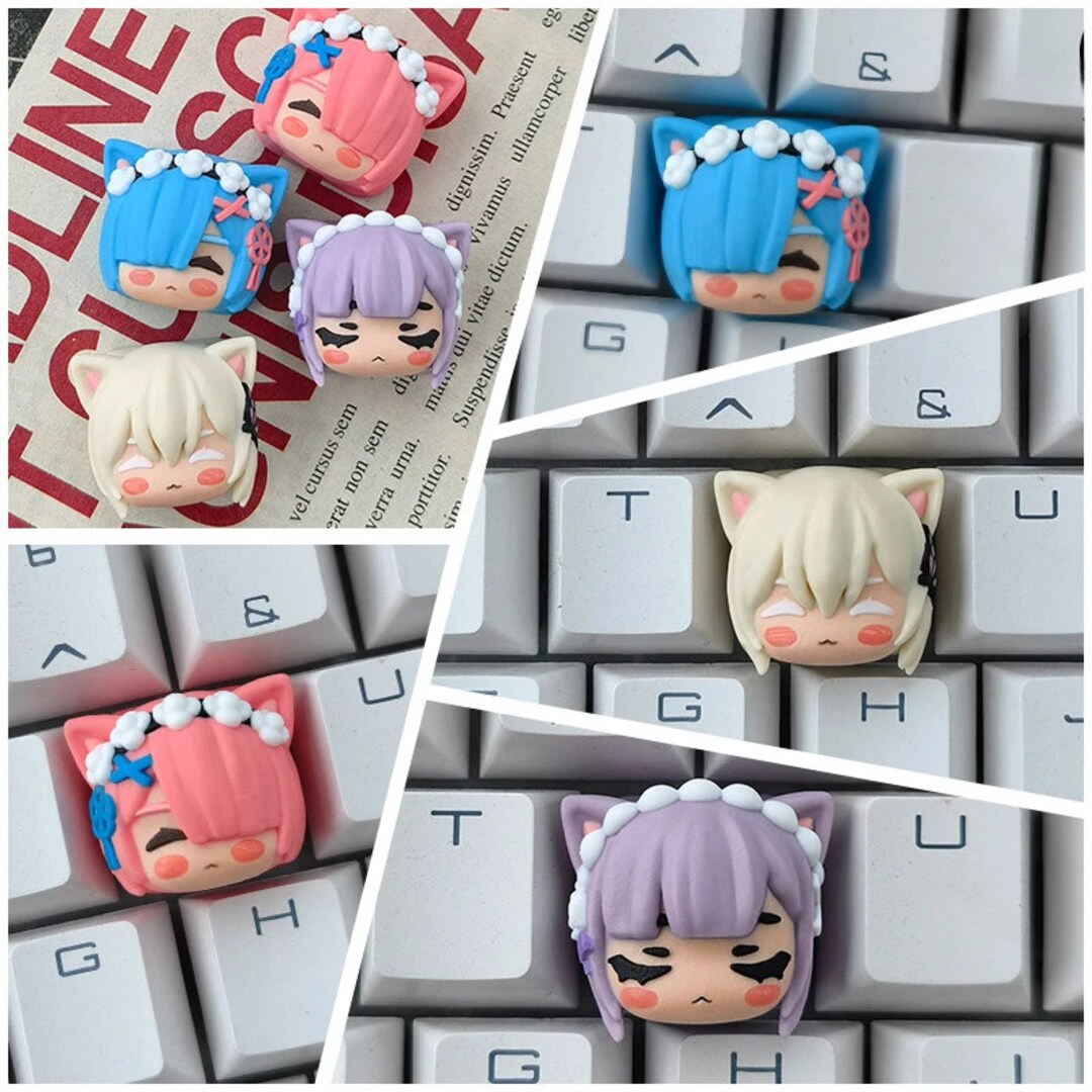 Re: Zero Life Resin Keycaps Mechanical Keyboard Keycaps - Etsy