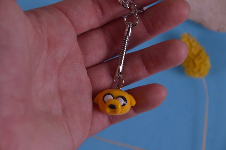 Adventure Time Key Ring Handmade Fimo / Bmo Princess Lumpy Space Finn ...