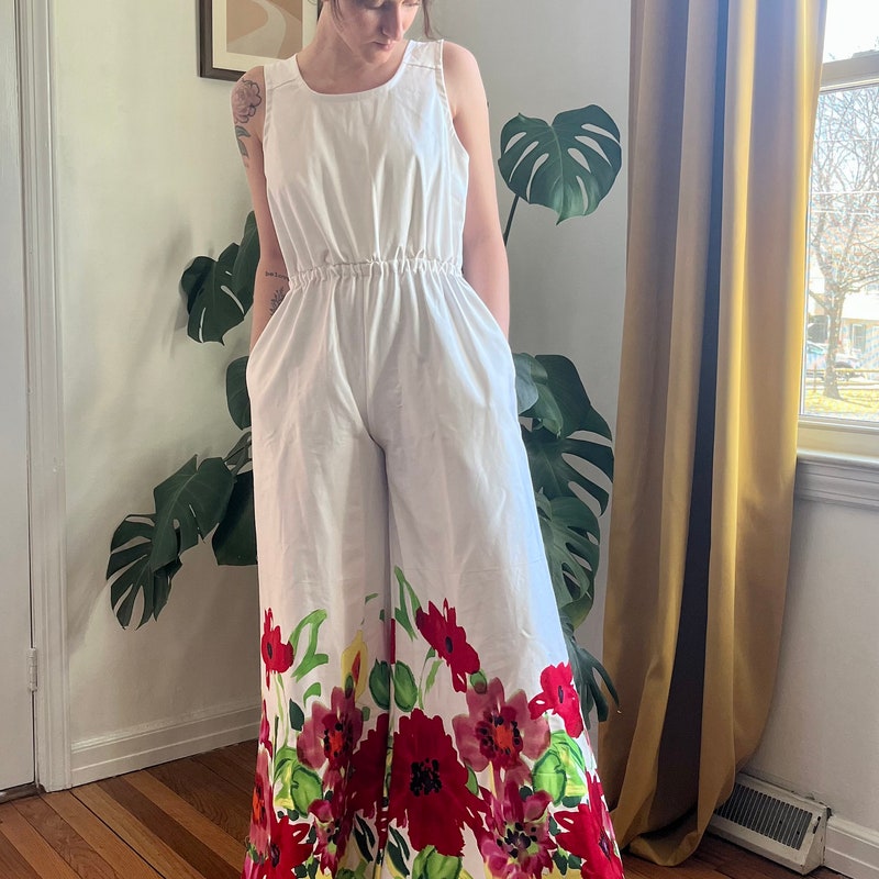 White Bridal Jumpsuit - Etsy