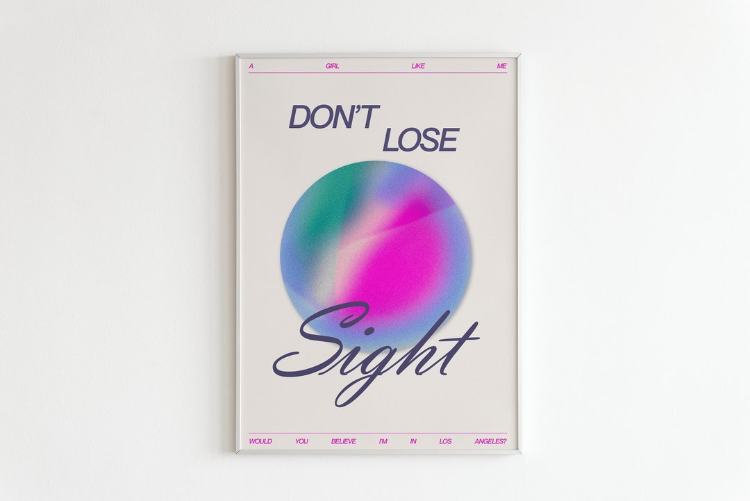 Wolf Alice Inspired Poster / Delicious Things Song Poster / Blue ...