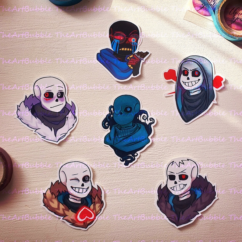 Sans Stickers - Etsy