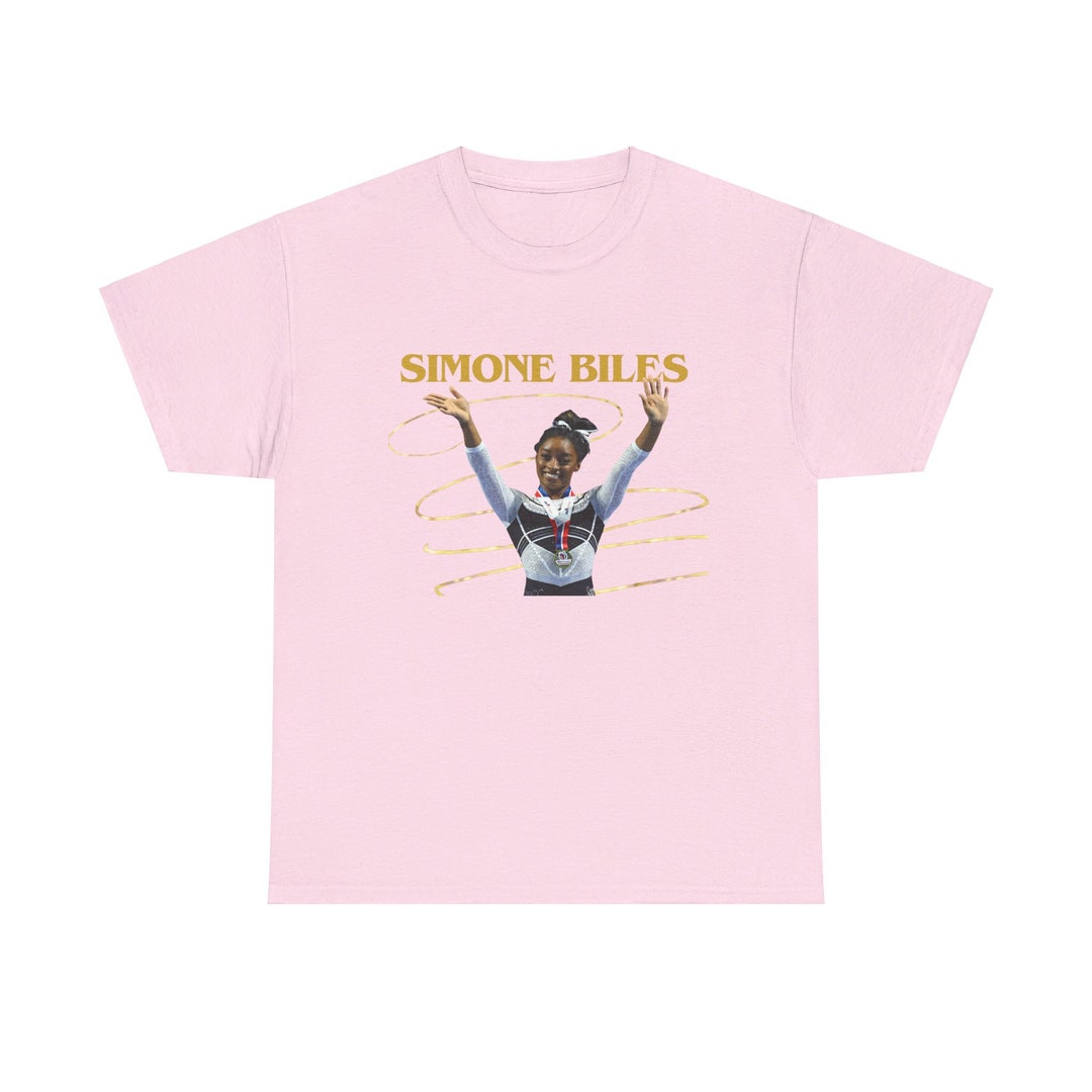 Simone Biles Tee Paris 2024 Olympics March Olympic Gymnastics Star ...