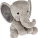 Custom Stuffy Elephant With Personalized Name & Birth Stats Information ...