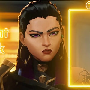 ANIMATED Valorant Reyna Twitch and Youtube Overlay Pack - 3 Scenes ...