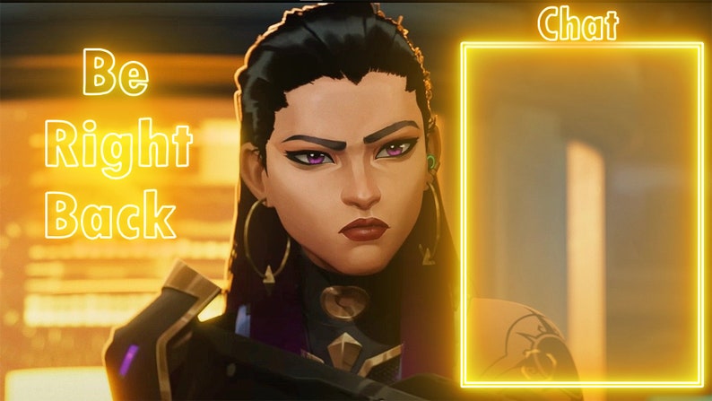 ANIMATED Valorant Reyna Twitch and Youtube Overlay Pack - 3 Scenes ...