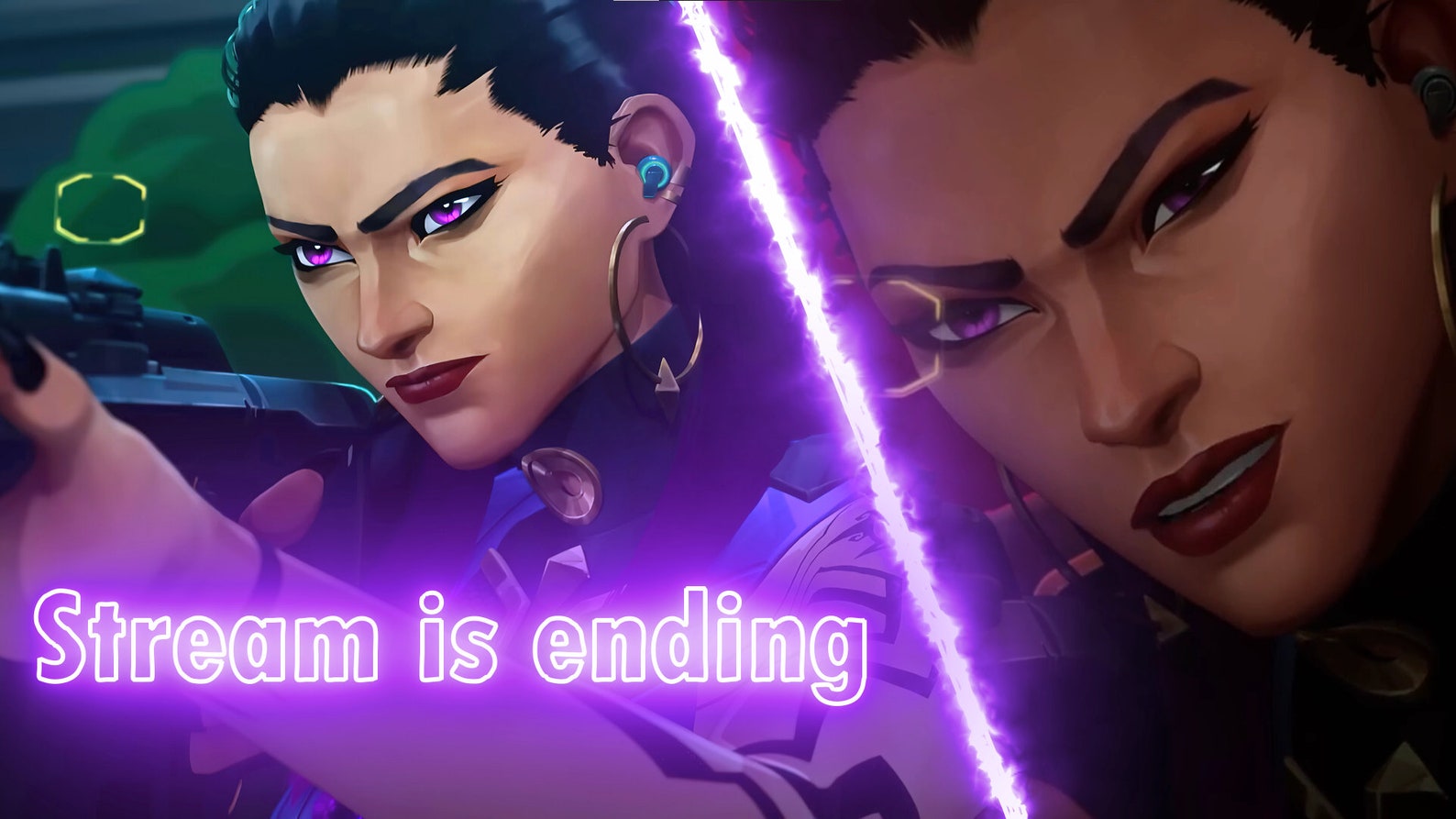 ANIMATED Valorant Reyna Twitch and Youtube Overlay Pack - 3 Scenes ...