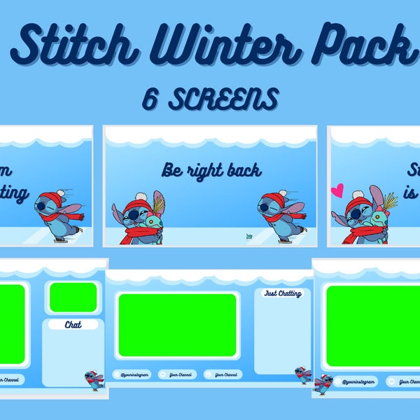 Stitch Vtuber - Etsy