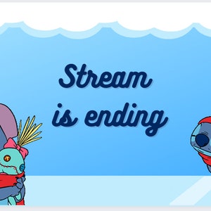 ANIMATED Stitch Winter Twitch and Youtube Overlay - 6 Scenes - Starting ...