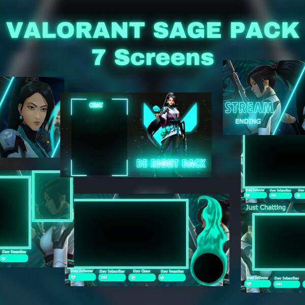 Valorant Stream Overlay - Etsy