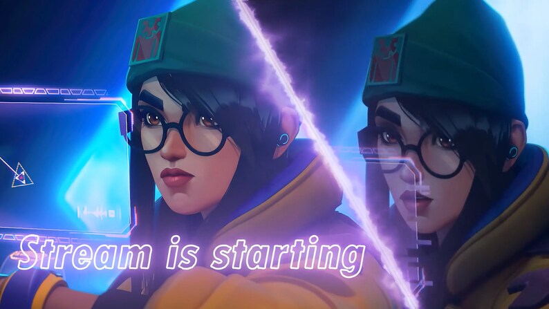 ANIMATED Valorant Killjoy Twitch and Youtube Overlay Pack - 3 Scenes ...