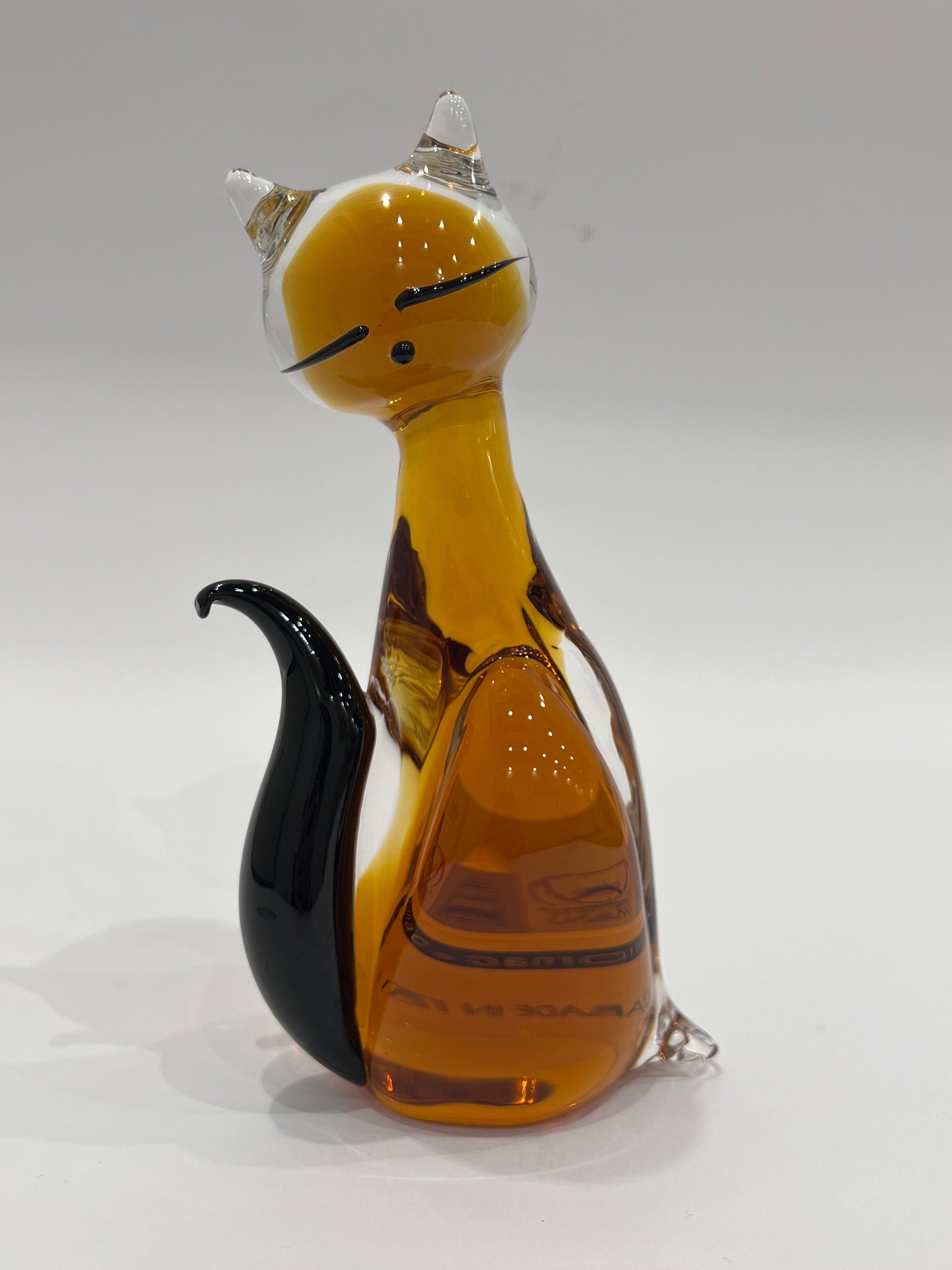 Murano Glass Cat Murano Glass Cat - Etsy