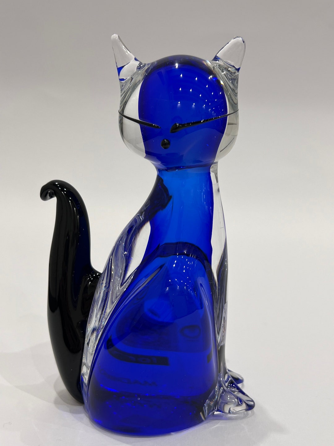 Murano Glass Cat - Murano Glass Cat - Etsy UK