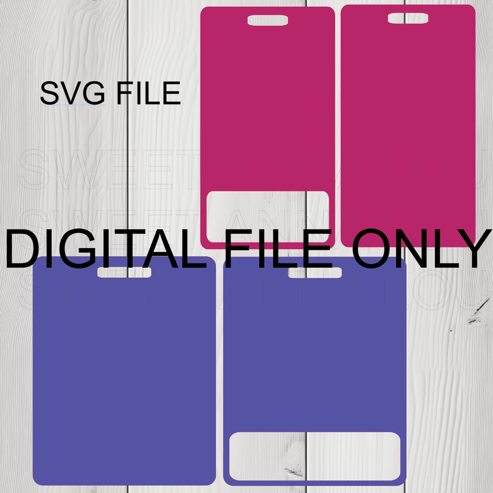 DIGITAL FILE, Badge Buddy, SVG, Horizontal and Vertical Cut File, Laser ...